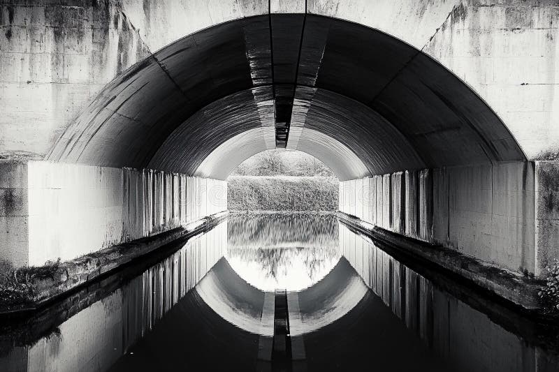 Vaulted Bridge Structure Creates Stunning Mirror Reflection Beneath in ...