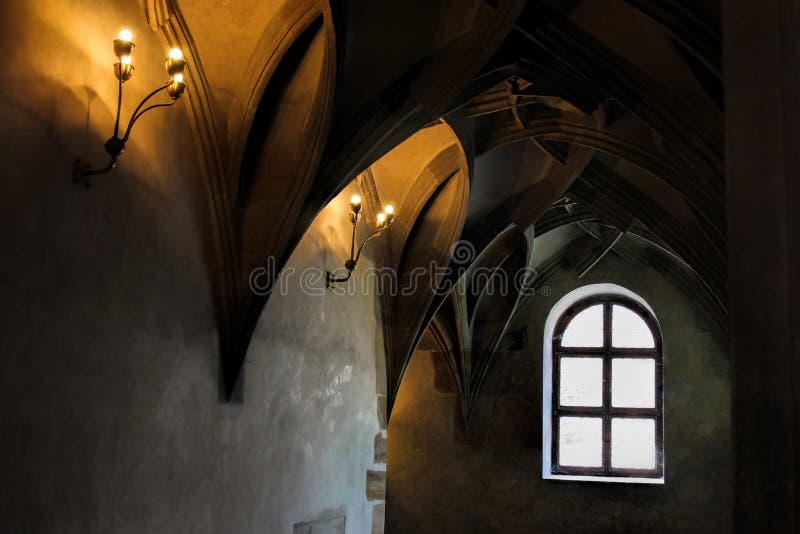 Vaulted Ceiling in the Gothic Cathedral and the Ancient Elements of the ...