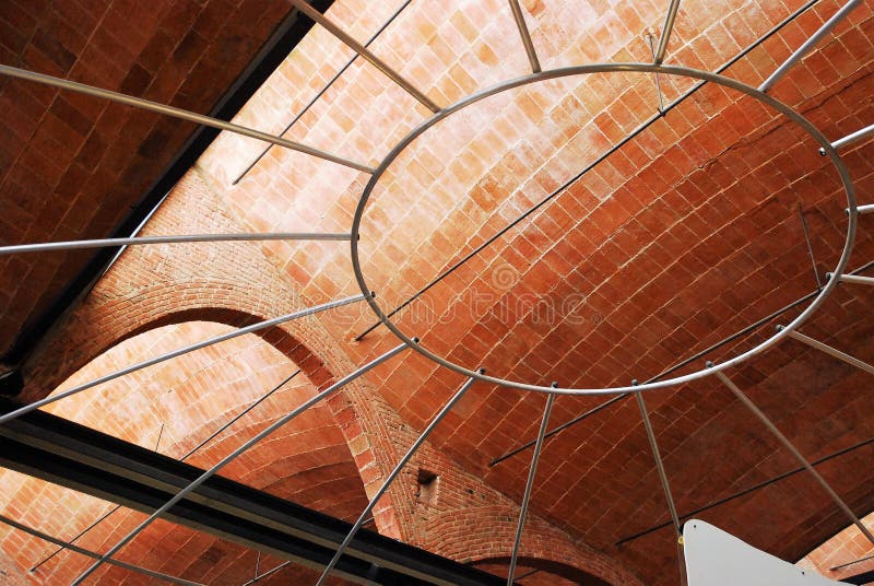 Vaulted ceiling stock image. Image of lintel, industrial - 90893211