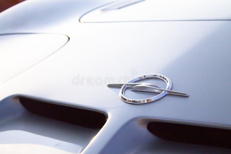 Vauxhall/Opel GT Front Logo Editorial Photography - Image of tail ...