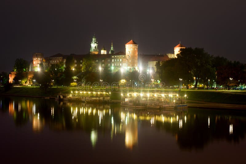 Vavel Castle in Krakow stock image. Image of cultural - 34853171