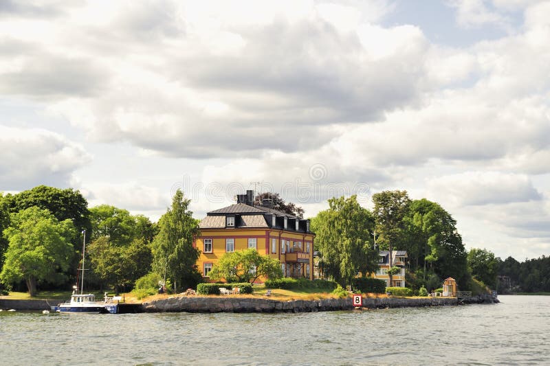 Vaxholm fotografering för bildbyråer. Bild av traditionellt - 38762589