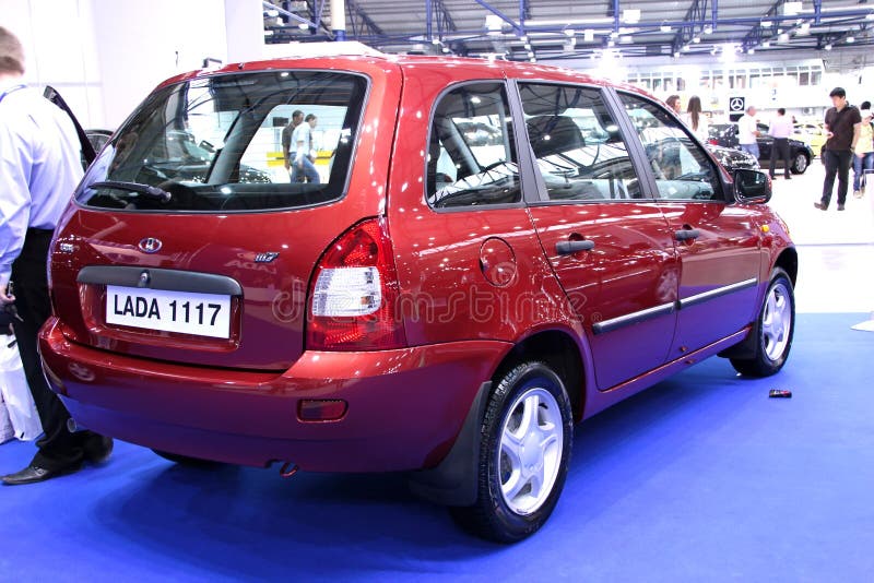 VAZ Lada 1117 editorial photography. Image of model, automobile - 37454307