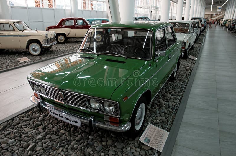 Vaz-2103 editorial photography. Image of auto, lada, green - 57436842