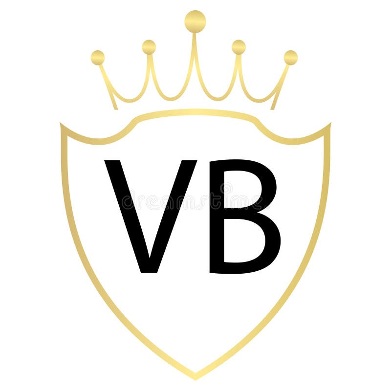 VB Letter Logo Design with Simple Style Stock Vector - Illustration of ...