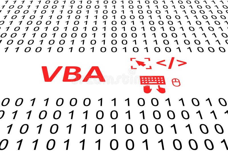 Vba Concept Binary Code Stock Illustrations – 1 Vba Concept Binary Code Stock Illustrations ...