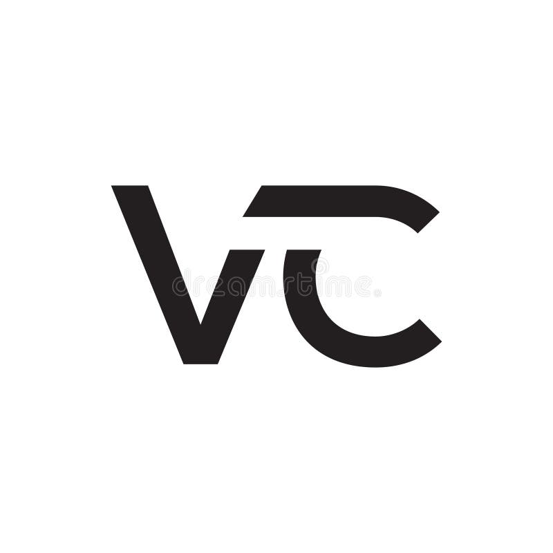 Vc Initial Letter Vector Logo Icon Stock Vector - Illustration of ...