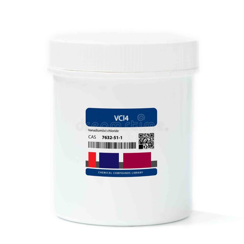VCl4 - Vanadium(IV) Chloride Stock Photo - Image of laboratory ...