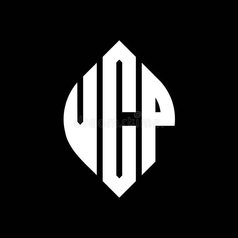 VCP Circle Letter Logo Design with Circle and Ellipse Shape. VCP ...