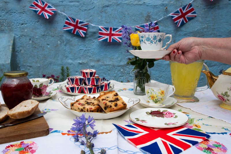 VE Day 80th Anniversary – a Royal British Afternoon Tea Celebration ...