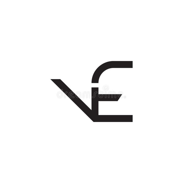 Ve Initial Letter Vector Logo Icon Stock Illustrations – 822 Ve Initial ...