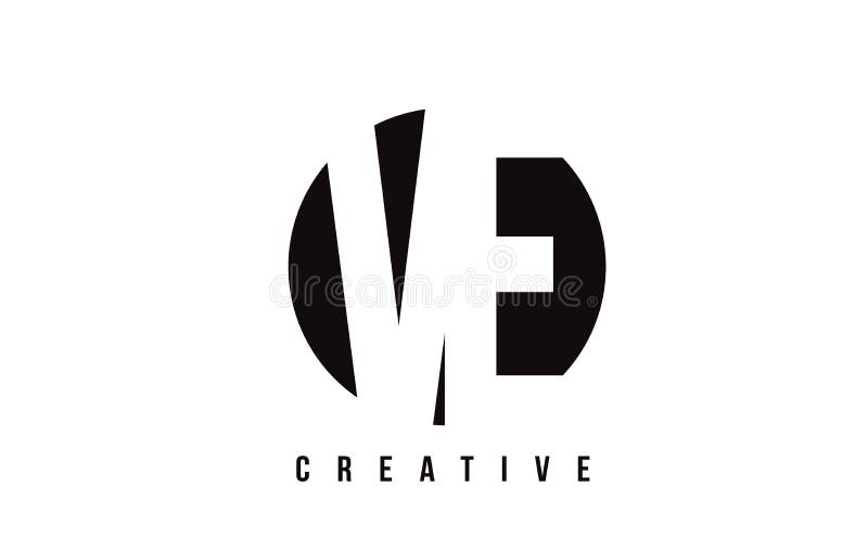 VE V E White Letter Logo Design with Circle Background. Stock Vector ...