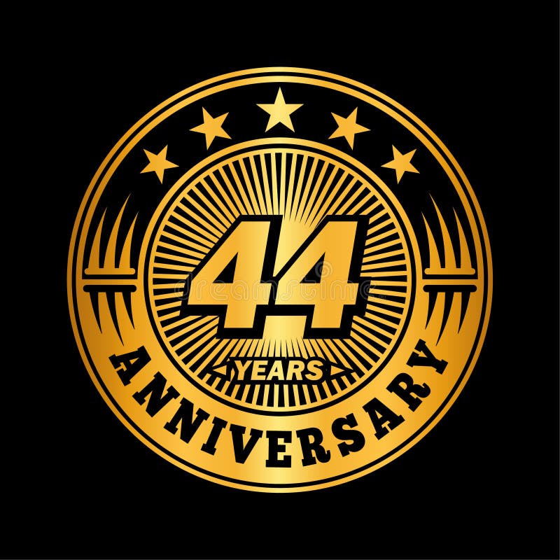 44years Logo Stock Illustrations – 70 44years Logo Stock Illustrations ...