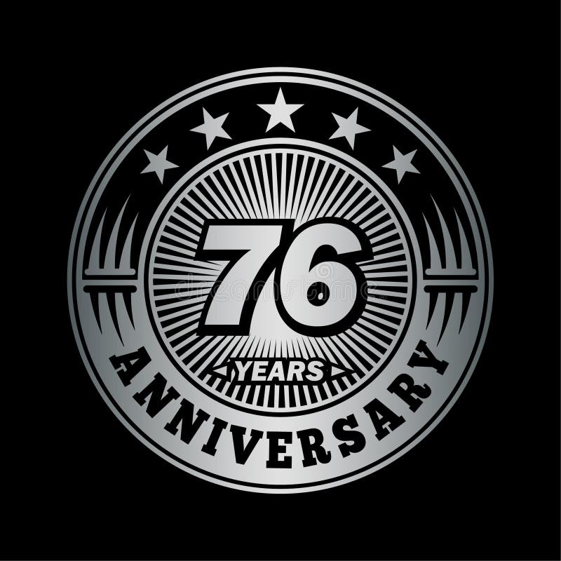 76years Anniversary Stock Illustrations – 73 76years Anniversary Stock ...