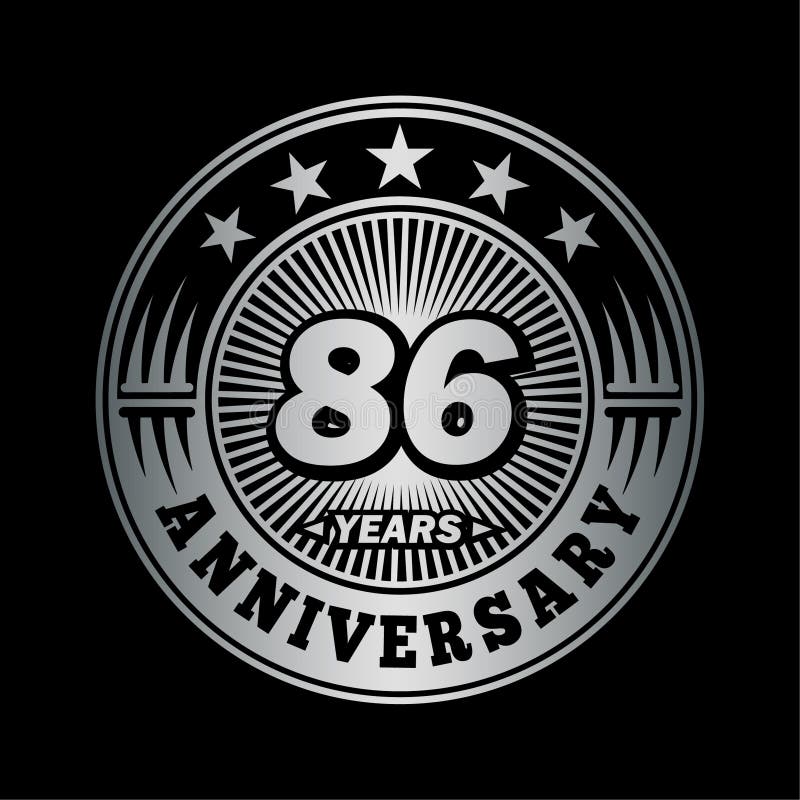 86years Logo Stock Illustrations – 73 86years Logo Stock Illustrations ...