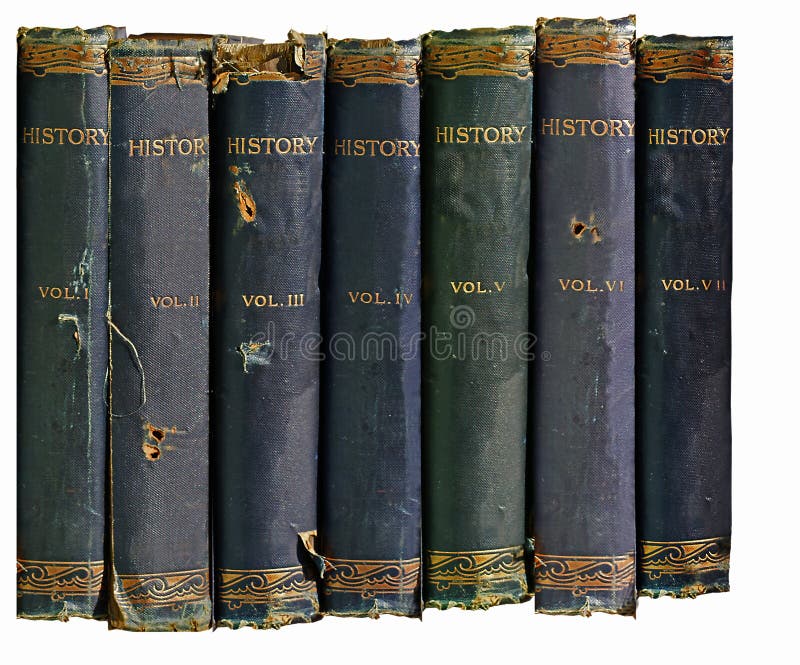 Vecchi libri di storia immagine stock. Immagine di vecchio - 5499325