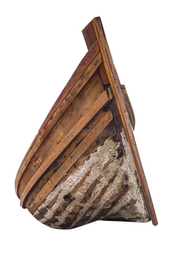 Vecchia Barca a Remi Di Legno Tradizionale Immagine Stock - Immagine di ...