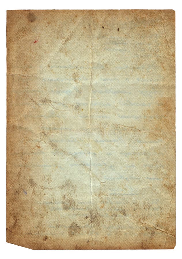 Carta Vecchia Con Graffi E Macchie Immagine Stock - Immagine di ...