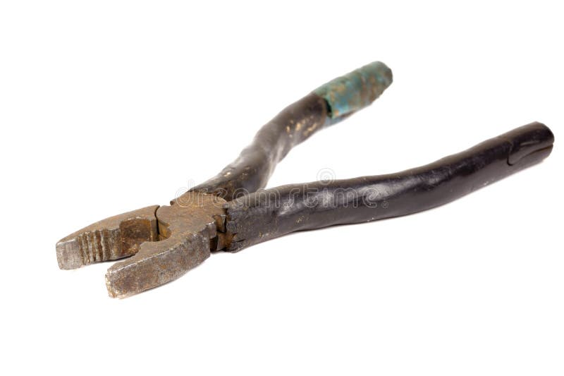 Vecchie pinze immagine stock. Immagine di domestico, gomma - 22099137