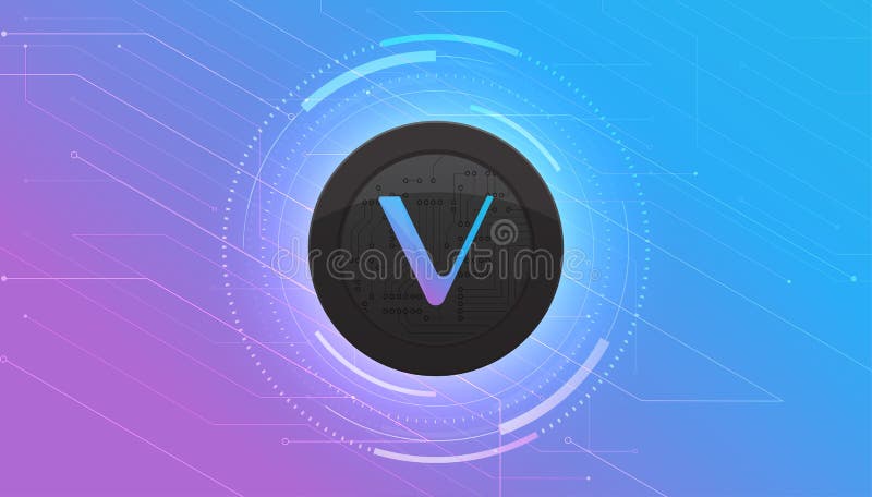 Vechain Coin Banner Stock Illustrations – 9 Vechain Coin Banner Stock ...