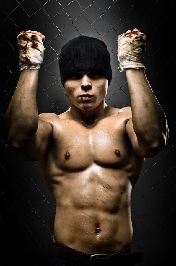 De vechter van de straat stock foto. Afbeelding bestaande uit gevecht ...