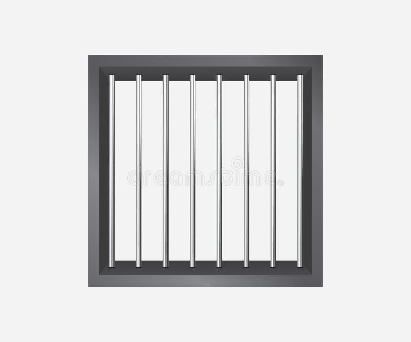 Vecteur De Grille De Prison Illustration de Vecteur - Illustration du ...