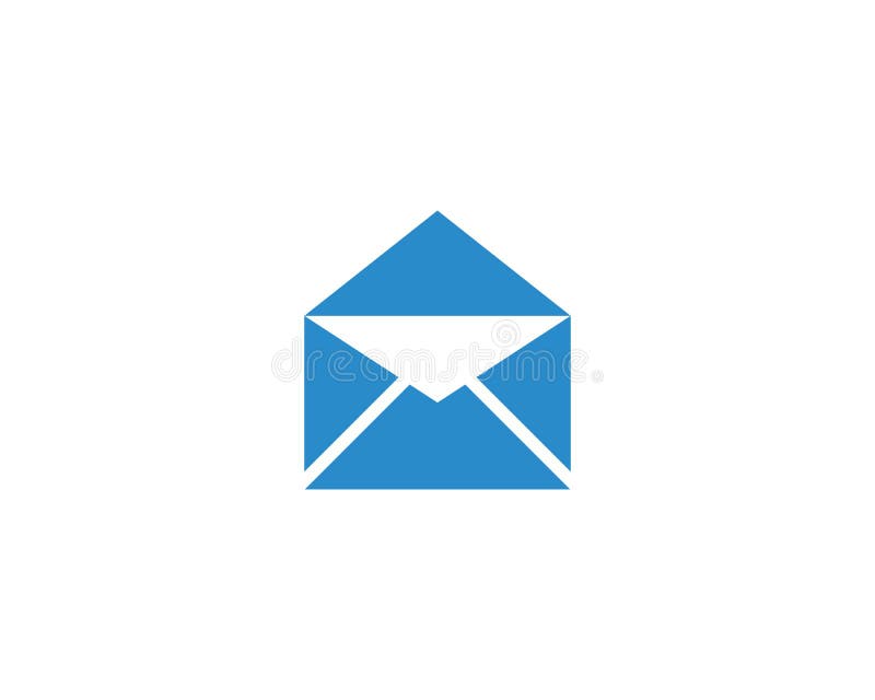 Vecteur De Logo De Courrier Illustration de Vecteur - Illustration du ...