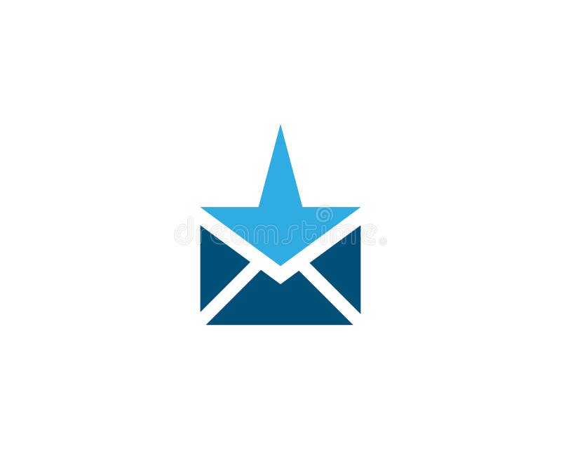 Vecteur De Logo De Courrier Illustration de Vecteur - Illustration du ...