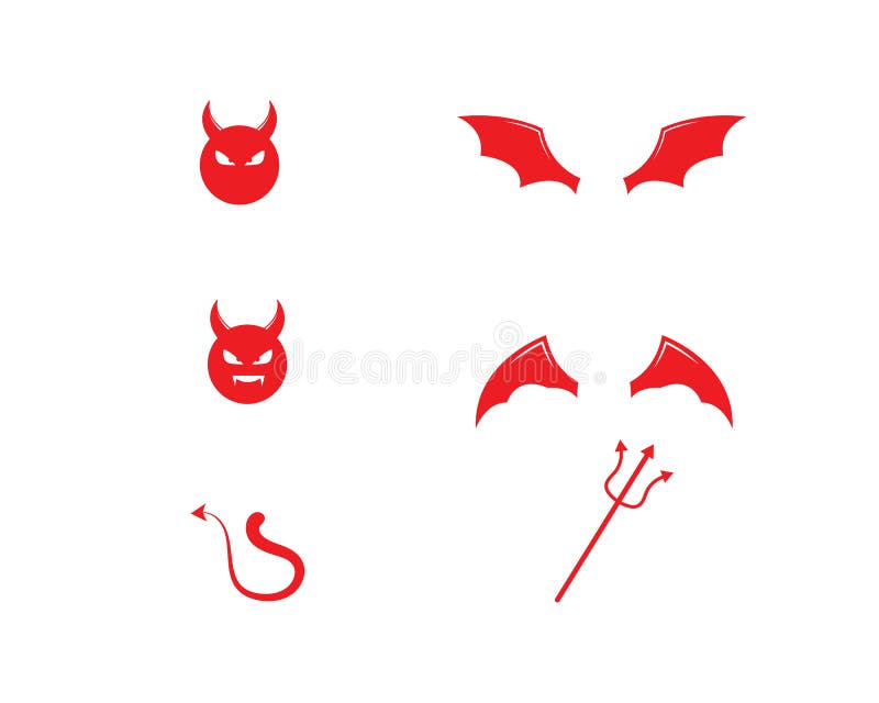 Vecteur de logo de diable illustration de vecteur. Illustration du ...