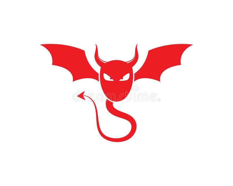 Vecteur de logo de diable illustration de vecteur. Illustration du ...