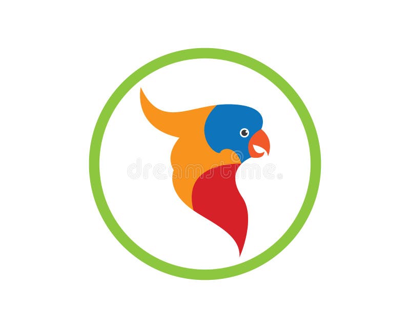 Vecteur De Logo De Perroquet Illustration de Vecteur - Illustration du ...