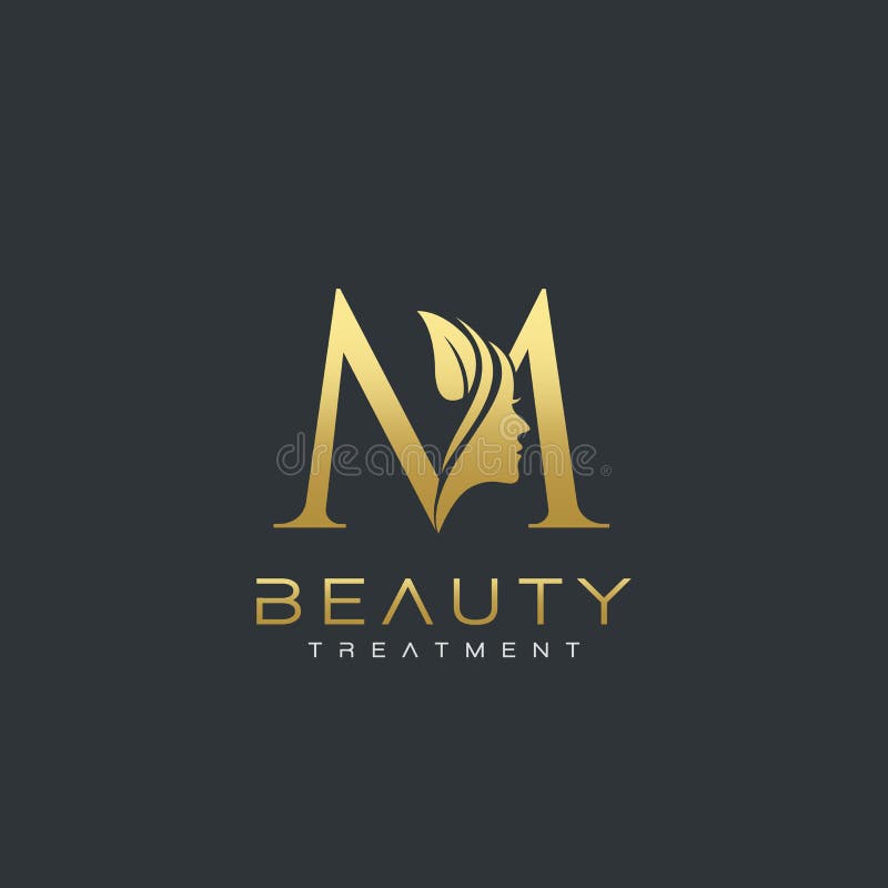 Conception De Logo De Salon De Coiffure Du Visage De La Beauté De La