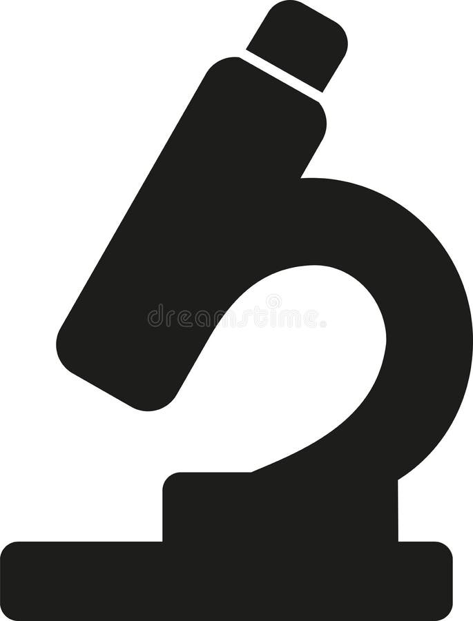 Vecteur De Pictogramme De Microscope Illustration de Vecteur ...