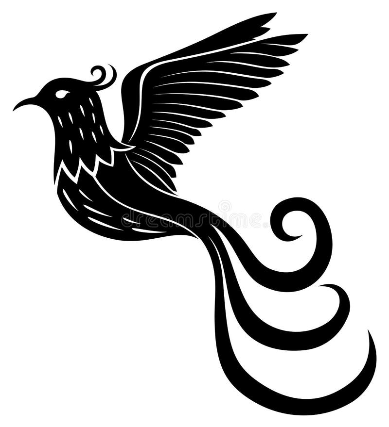 Vecteur de signe oiseau illustration de vecteur. Illustration du noir ...