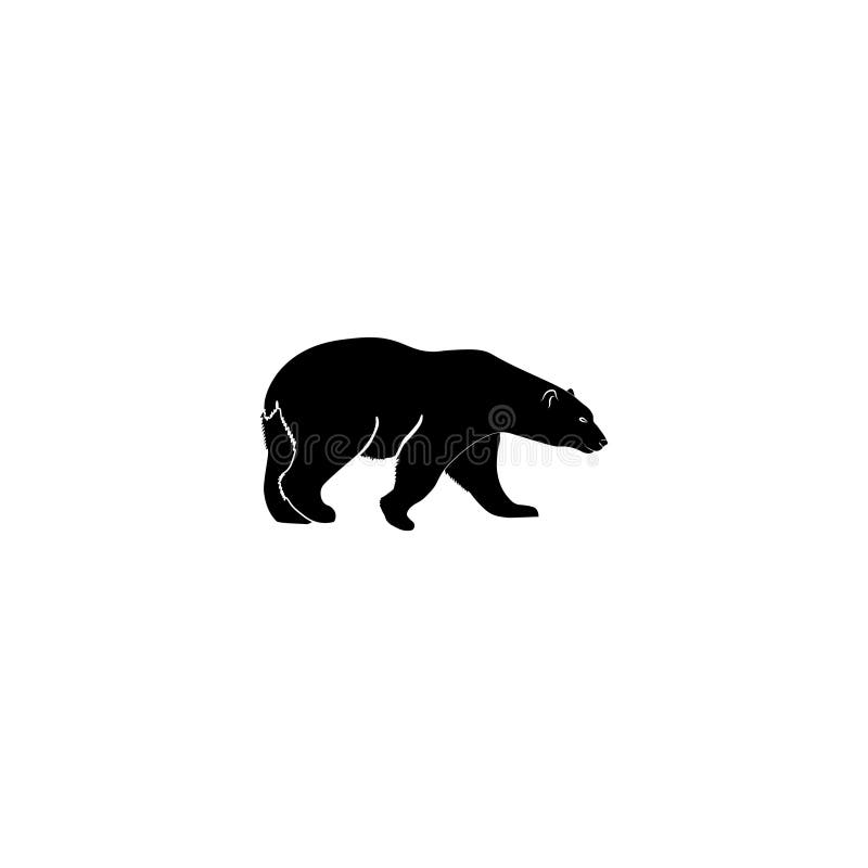 Vecteur De Signe De Symbole D'ours Illustration Stock - Illustration du ...