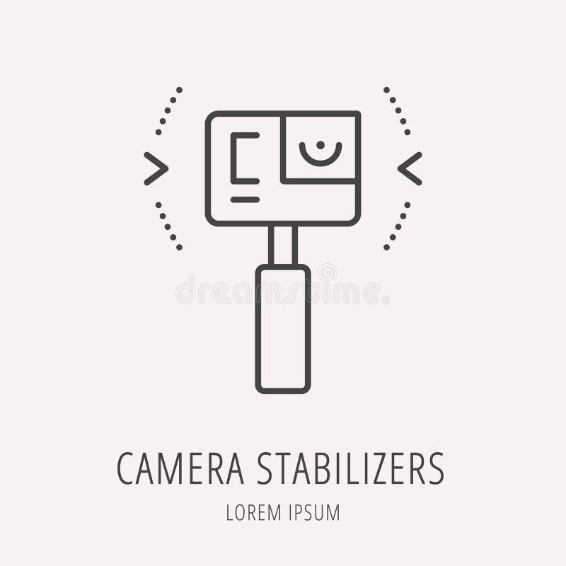 Vecteur Logo Template Camera Stabilizers Simple Illustration Stock ...