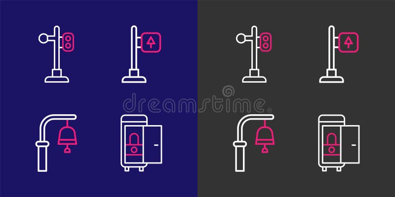 . Vector stock de ilustración. Ilustración de paro, icono - 361629749