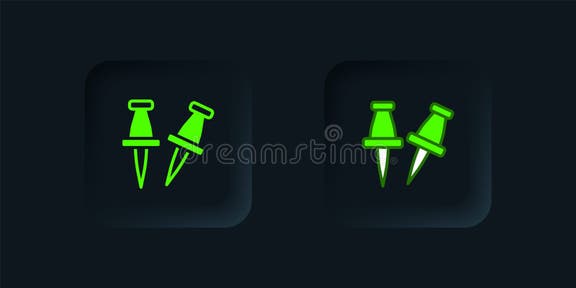 Vector ilustración del vector. Ilustración de tachuela - 381162876