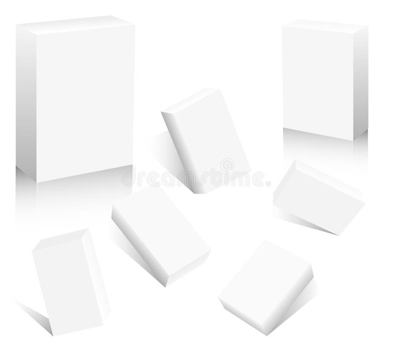 Vector 3d boxes stock vector. Illustration of isolated - 20938075