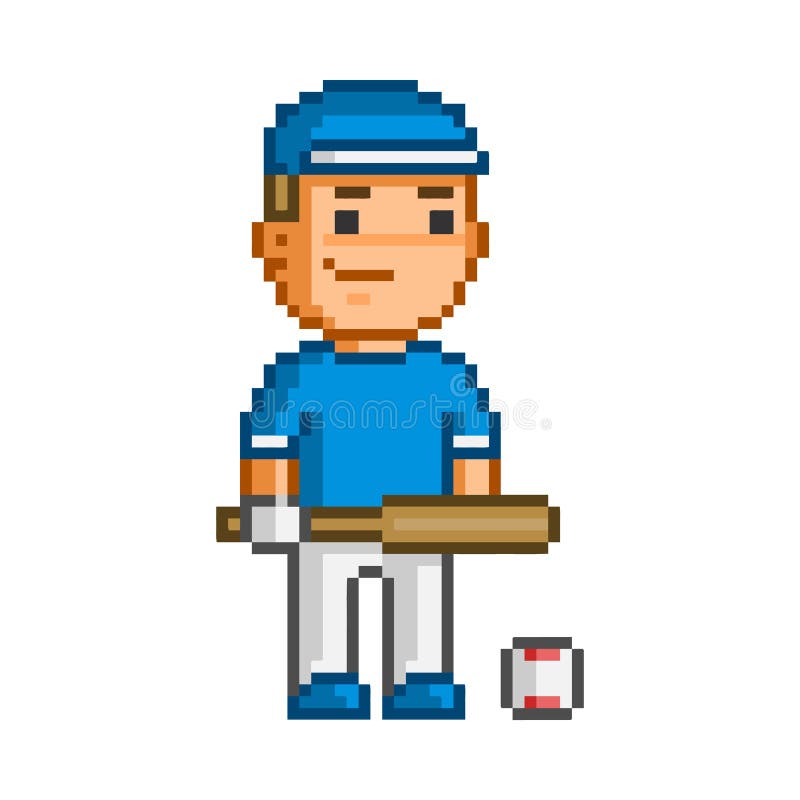 Pixel Baseball Stock Illustrations – 424 Pixel Baseball Stock ...
