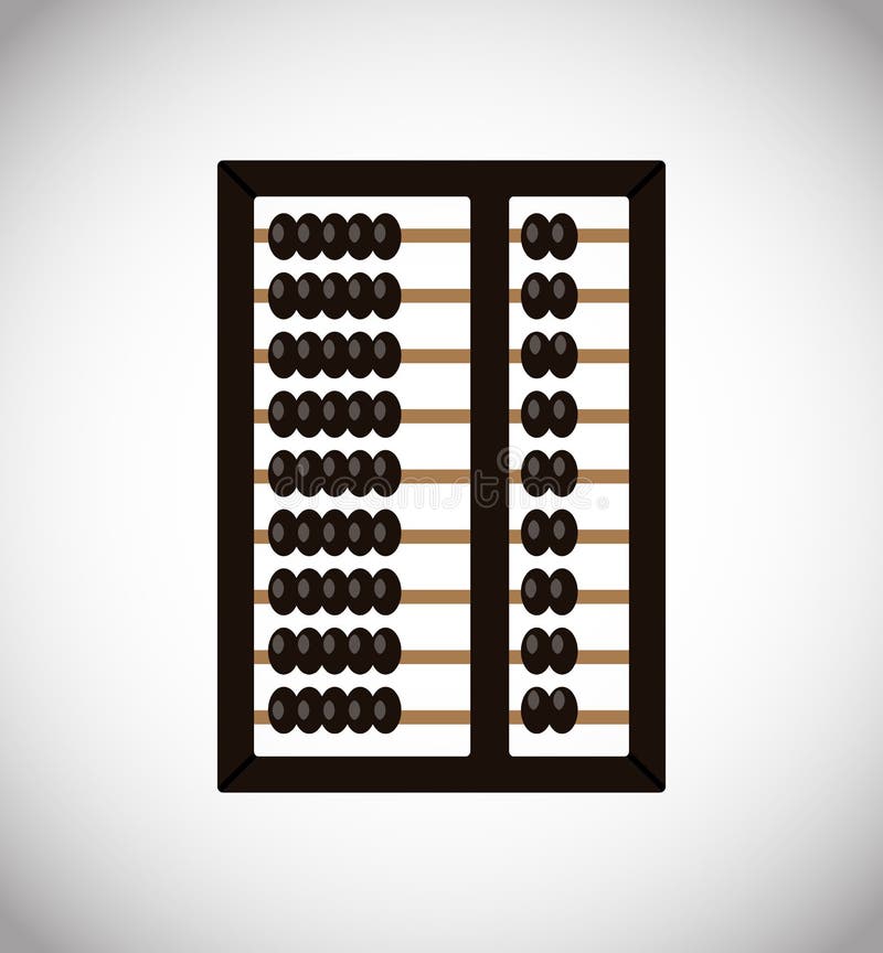Vector abacus icon stock vector. Illustration of account - 114489708