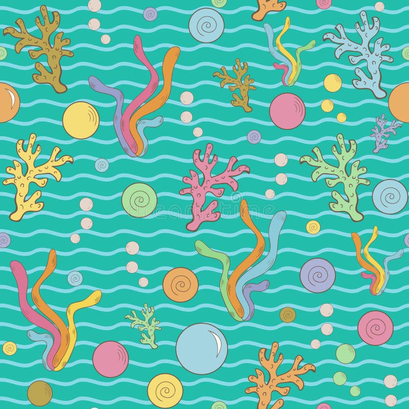 Algae Patterns Stock Illustrations – 230 Algae Patterns Stock ...