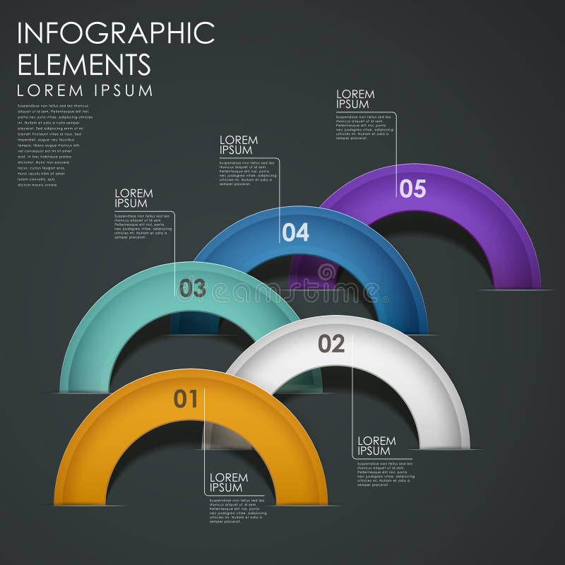 Abstract arch on blue stock illustration. Illustration of building ...