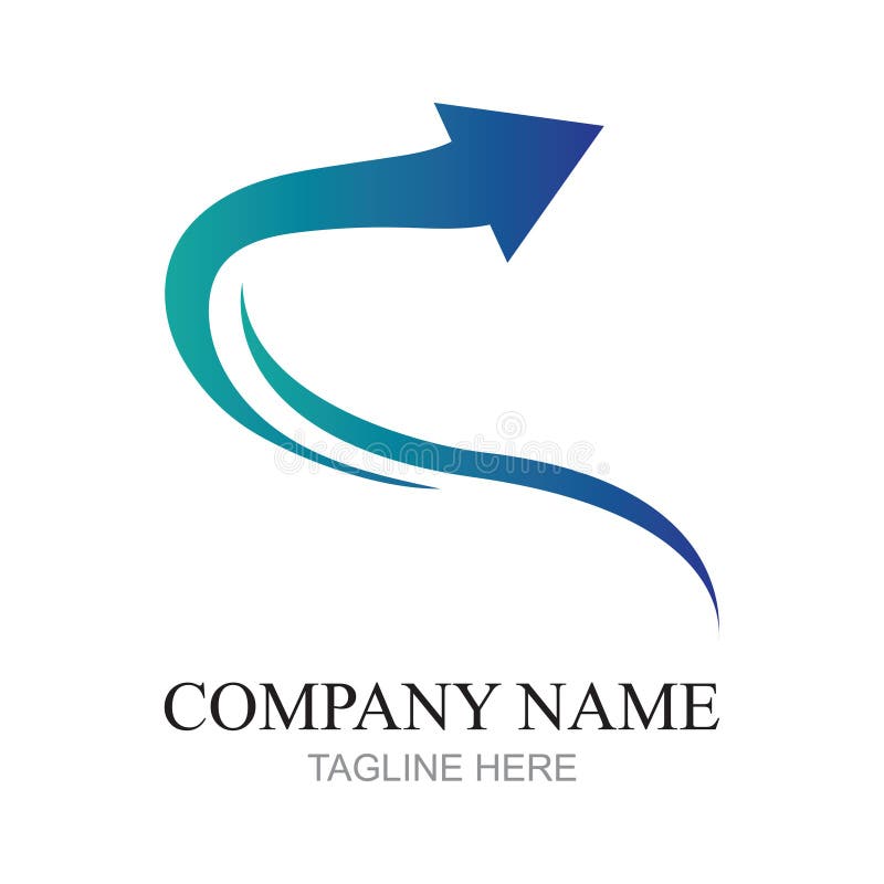 Vector Abstract Arrow Logo, Icon Isolated. Point Logo, Web Abstract ...