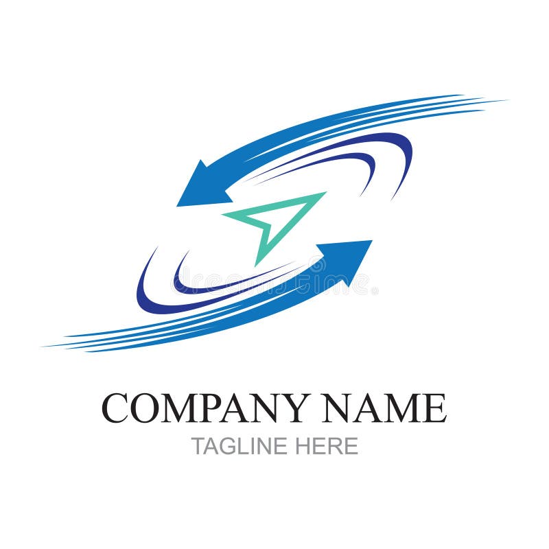 Vector Abstract Arrow Logo, Icon Isolated. Point Logo, Web Abstract ...