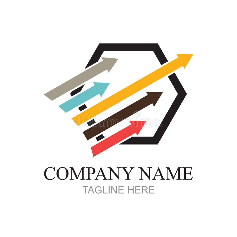 Vector Abstract Arrow Logo, Icon Isolated. Point Logo, Web Abstract ...