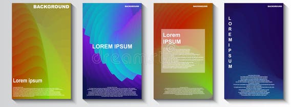 Vector Abstract Waves Background with Awsome Colored Stock Vector ...