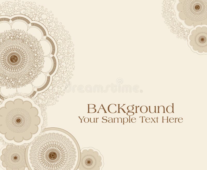 Vector Abstract Background Beige Stock Vector - Illustration of element ...