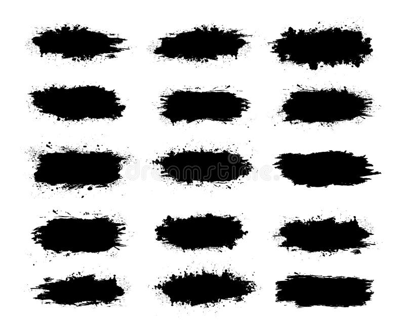 Vector Abstract Background with Big Splash. Grunge Vector Illustration ...