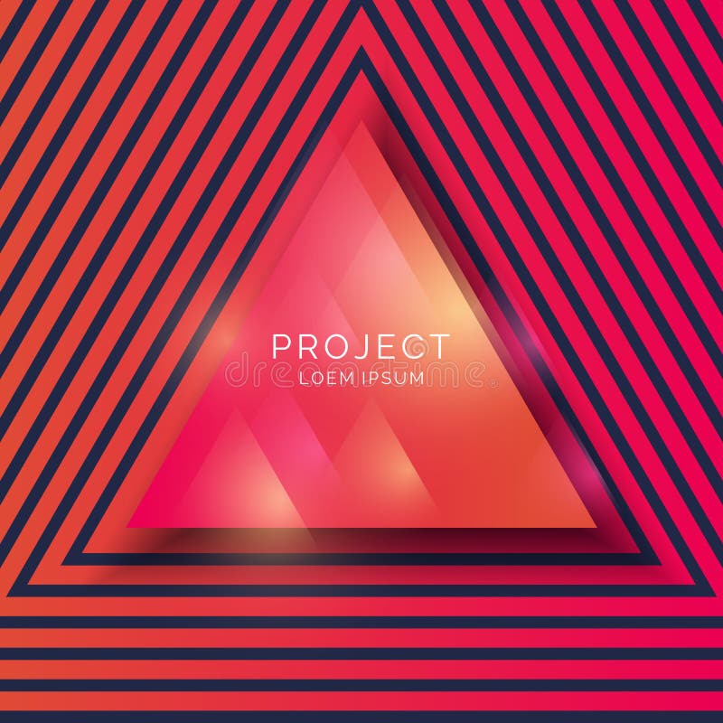 Vector Abstract Background with Black Lines. Stock Vector ...